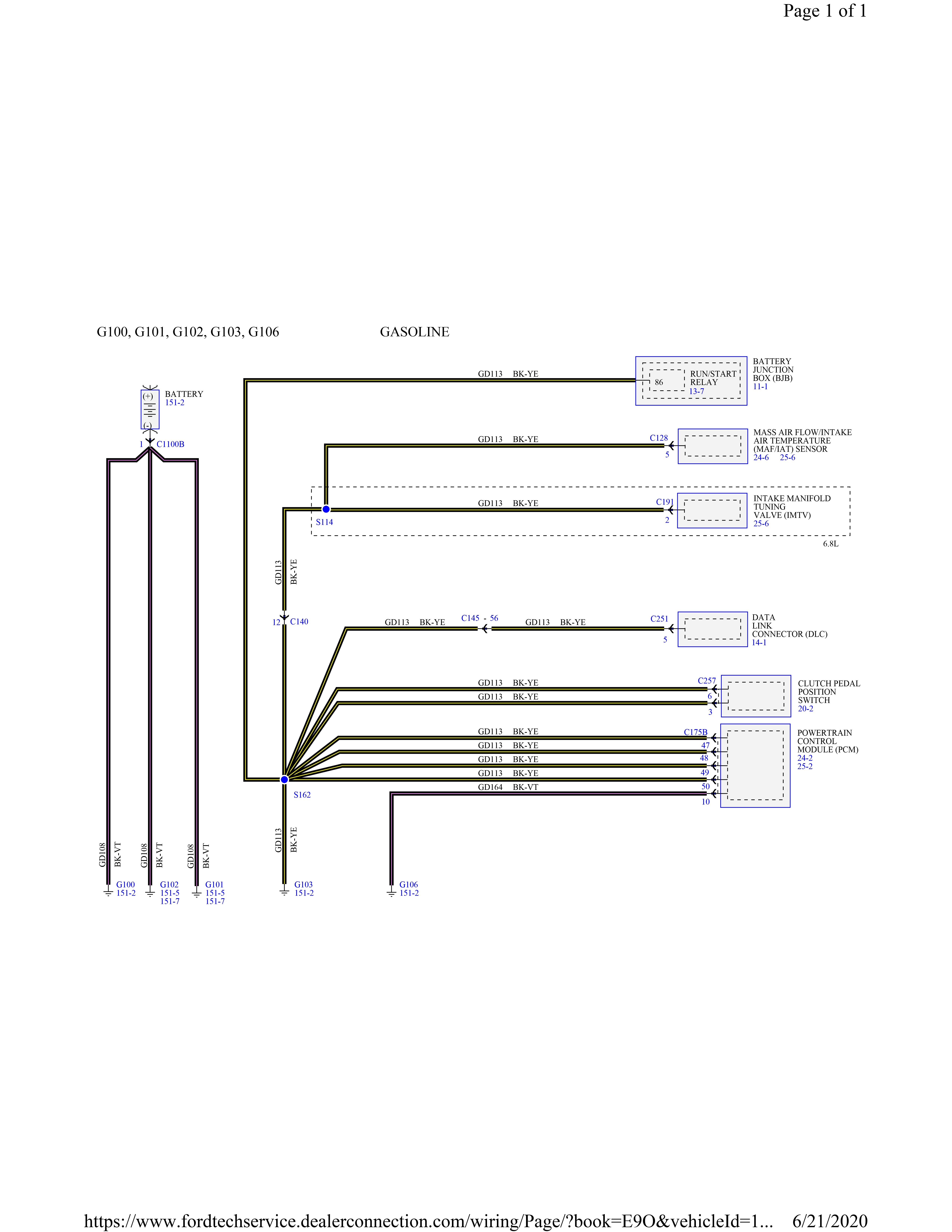 Ford F250 2009 wiring diagrams